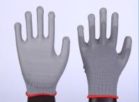 China PU Coated ESD Anti Static Hand Protective Work Gloves For Construction Gardening for sale