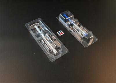 China Sterile Blister Packaging OEM Custom Blister Tray Card Round Empty Packs Vacuum Forming 0.3mm for sale