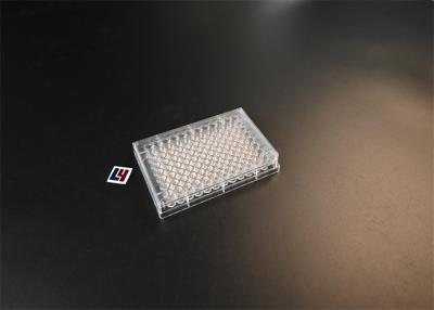 China 96 Well ELISA Plate Clear High Binding Polystyrene for Immunoassay Research for sale