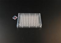 China 96 Well ELISA Assay Plate Transparent Polystyrene Microplate OEM Customizable for sale