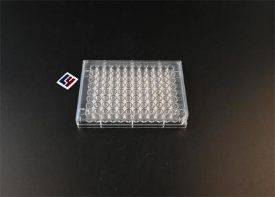 China 96 Well ELISA Assay Plate Transparent Polystyrene Microplate OEM Customizable for sale