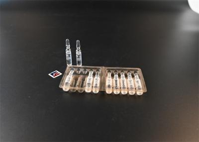 China Medical Grade PETG Blister Ampoule Tray ISO13485 Cleanroom Production 7 Class for sale