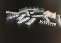 China Flexible Sterile PCR Tubes 0.1 mL Polypropylene 8-Strip with 250 μL Max Volume - RNase/DNase-Free for sale