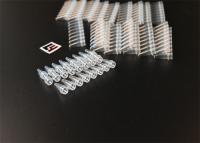 China 0.2ml PCR 8-Strip Tubes with 250μL Max Volume - Polypropylene Laboratory Testing Tubes for sale