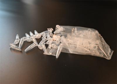China DNA Purification Tube PCR Vials 0.5ml 1.5ml 2ml Transparent Bulk for sale