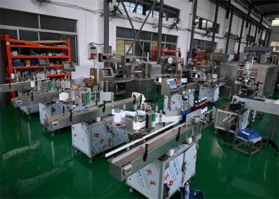 China Pharmaceutical Labeling Machine with PLC Control System - 20-50 MPM Speed, 0.6m³/min Air Consumption for sale