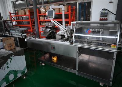 China High Speed 80BPM Pharma Cartoning Machine for Blister Packs Auto Loading GMP Compliance for sale