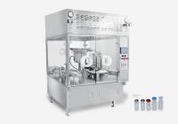 China Eye Drops Filling Capping Integrated Machine 3-in-1 with PLC Control, 30-100 Bottles/Min Capacity, 3600mm Length for sale
