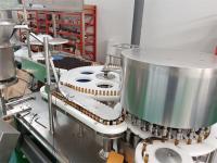 China Automatic Liquid Filling Capping Machine 304/316 Stainless Steel GMP PLC Control 4-12 Heads for sale