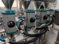 China GMP Gel Filling Capping Machine with 316L SUS Piston Pump | 80-120 Pcs/Min Capacity | ±0.5-2% Precision for sale