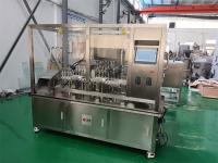 China GMP Gel Filling Capping Machine with 316L SUS Piston Pump | 80-120 Pcs/Min Capacity | ±0.5-2% Precision for sale