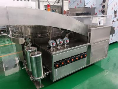 China PLC Controlled Ampoule Washing Machine with 1000 Ampoules/Hour Capacity and Ultrasonic Cleaning Technology for sale