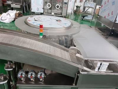 China LYQCL-120 Ultrasonic Vial Ampoule Washing Machine 25000 BPH 2-20ml Glass Containers for sale