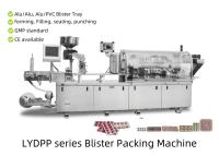 China Flat Blister Pharma Packaging Machine with 40-70 Strokes/Min Speed and 45°C Temperature Resilience for Oral Solid Dosages for sale