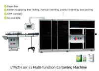 China Multi-Functional Automatic Cartoning Machine for Steriles & Cosmetics 180 BPM, GMP Compliant, Quick Changeover Design for sale