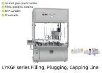 China Vial Filling Machine for Lyophilized Products 25-100 pcs/min Precision Dosing Half-Stoppering for sale