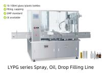China Automatic Essential Oil Filling and Capping Machine 10-100ml Servo Peristaltic Dosing for sale