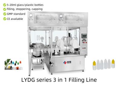China High Speed Automatic Eye Drop Filling and Capping Machine 150-300 BPM ISO Class 5 for sale