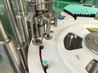 China Aseptic Gravimetric Powder Filling Machine for 10ml Vials 30-50 BPM ±1% Accuracy for sale