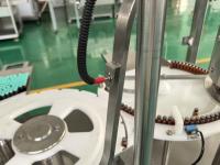 China Flexible Vial Filling Machine for Pediatric Syrups 30-500ml with 40-120 pcs/min Capacity and GMP Compliance for sale