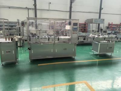 China 30-500ml Pharma Liquid Filling Machine with ±0.5% Accuracy and GMP Certification for Antiseptic Solutions for sale