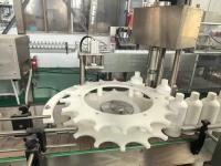 China 30-500ml Pharma Liquid Filling Machine with ±0.5% Accuracy and GMP Certification for Antiseptic Solutions for sale