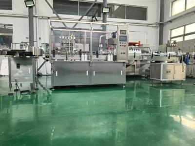 China 2-30ml Vial Filling Line Washing Drying Filling Stoppering Machine GMP Aseptic Processing 100-400 Vials Per Minute for sale