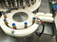 China Aseptic Gravimetric Powder Filling Machine for 10ml Vials 30-50 BPM ±1% Accuracy for sale
