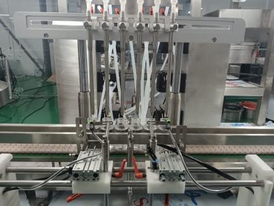 China Automatic Liquid Medium Serum Bottle Filling Machine 30-500ml Servo Dosing Nitrogen Blanketing for sale