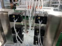 China Automatic Liquid Medium Serum Bottle Filling Machine 30-500ml Servo Dosing Nitrogen Blanketing for sale