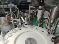 China Automatic Liquid Medium Serum Bottle Filling Machine 30-500ml Servo Dosing Nitrogen Blanketing for sale