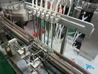 China Automatic Bioactive Liquid Bottle Filling Sealing Machine 30-500ml Low Shear Dosing Nitrogen Blanketing for sale