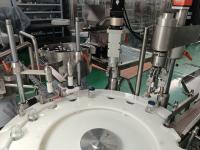 China Automatic Liquid Medium Serum Bottle Filling Machine 30-500ml Servo Dosing Nitrogen Blanketing for sale