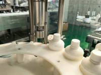 China Automatic Liquid Filling Machine 100-500ml for Plastic Glass Bottles 6-10 Heads GMP for sale