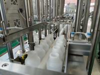 China Automatic Cosmetic Filling Machine 10-500ml Liquid Filler for Serums Creams Gels GMP FDA for sale