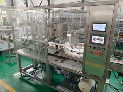 China Automatic Vial Liquid Filling Machine 50-500ml PET Bottles Piston Peristaltic Pump 6-12 Heads for sale