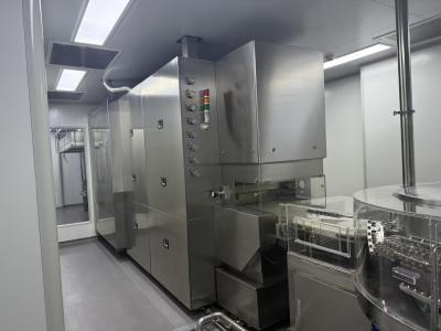 China Ampoule Washing 10ml Filling Sealing Line ISO 5 Laminar Zone, 15000 pcs/h ±0.5% Precision Filling AGF-12S for sale