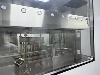 China Recipe Changeover 20ml Ampoule Washing Sterilizing Filling Sealing Line, 20000 pcs/h Compact Monoblock AGF-18S for sale