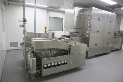 China 5ml Ampoule Washing Sterilizing Filling Sealing Line Auto Fault Diagnostics, 20000 pcs/h Dry-Heat Sterilization AGF-8S for sale