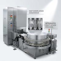 China sterile Ampoule Filling Machine with Integrated Washing Sterilizing Filling and Flame Sealing for sale