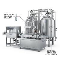 China Sterile Production Ampoule Filling Machine for 1–2ml Ampoules with Automatic Filling and Flame Sealing for sale
