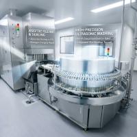 China High Efficiency Ampoule Filling Machine for 20ml Ampoules with Washing Filling and Sealing for sale