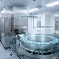 China sterile Glass Ampoule Filling Machine with Automatic Transfer Washing Filling and Sealing System for sale