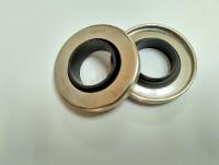 China 55*72*8 Single lip rotary screw air compressor stainless steel PTFE oil seals for sale