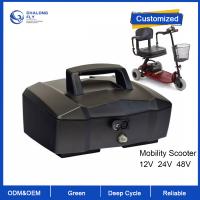 China OEM ODM LiFePO4 lithium battery pack for Electric Scooter wheelchair 4 wheel mobility scooter Battery for sale