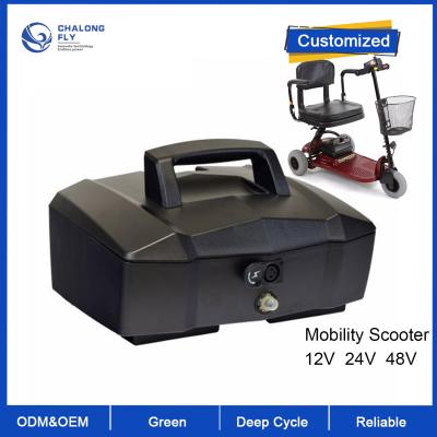 China OEM ODM LiFePO4 lithium battery pack for Electric Scooter wheelchair 4 wheel mobility scooter Battery for sale