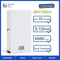 China LiFePO4 Lithium Battery OEM ODM 48V 100AH 200AH 300AH Powerwall Off Grid Household Solar Energy Power Storage Battery for sale