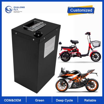 China LiFePO4 Lithium Battery 36V 60V 72V 96V Lithium Battery Packs OEM ODM 20AH 40H 60AH 80AH Motorcycle Lifepo4 Battery for sale