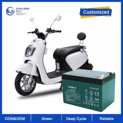China 12V 24V 48V 100AH 40AH 200AH 300AH Deep Cycle OEM ODM Storage Gel Lead Acid Battery For E-Bike/Motorcycle/Wheelchair for sale