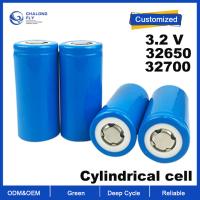 China OEM ODM LiFePO4 lithium battery Wholesale Cylindrical cell 32700 32650 3.2v 3.7V 6000mah lithium battery packs for sale